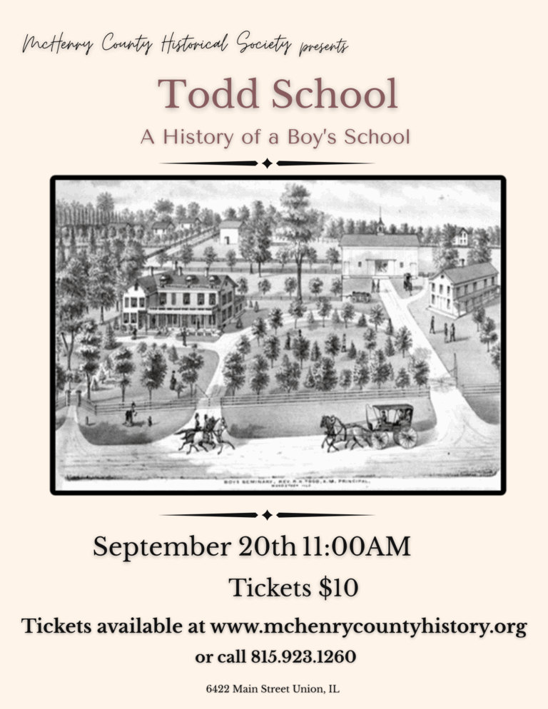 Todd School: A History of a Boys' School (BFF) - McHenry County ...